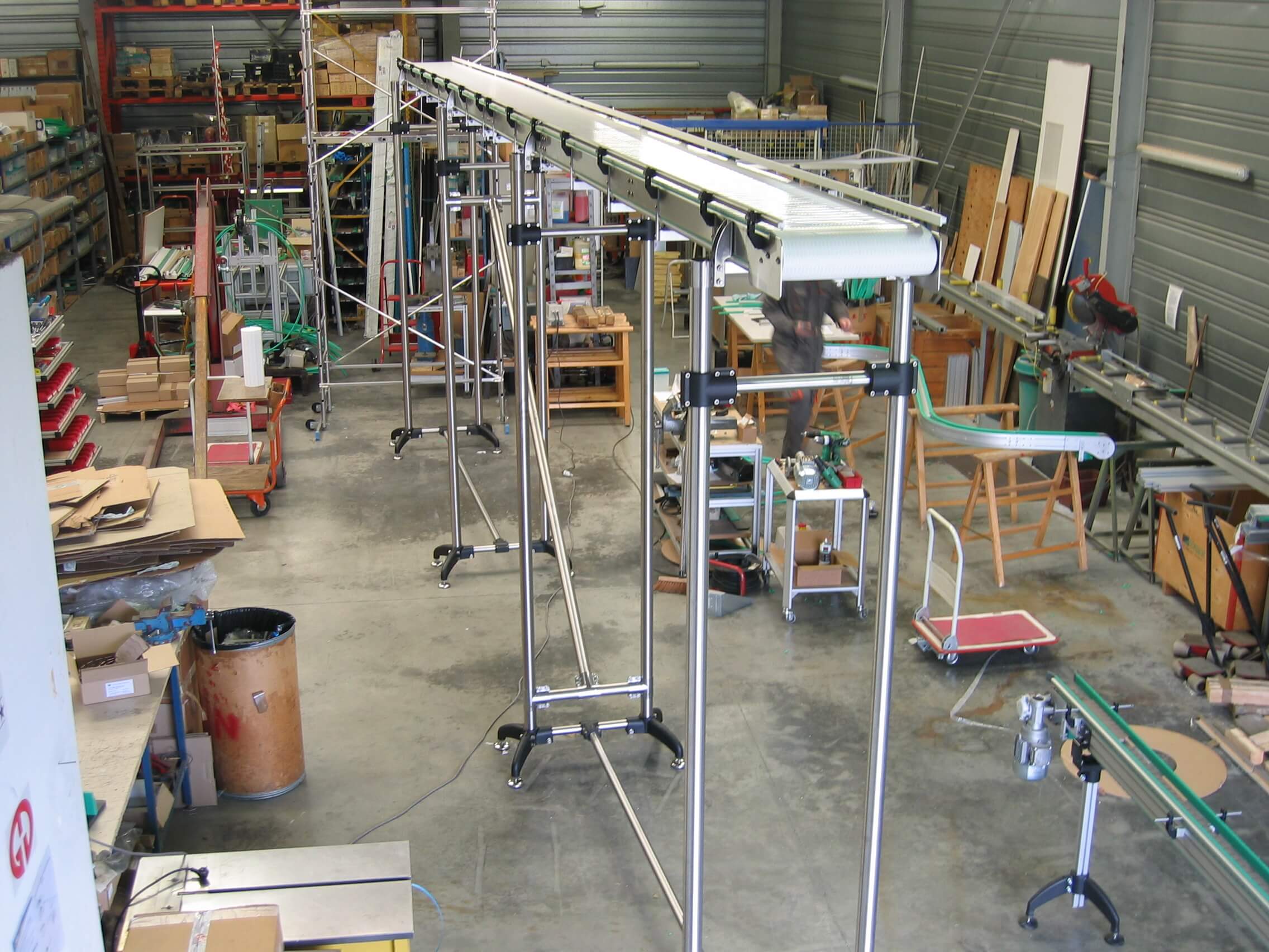 Convoyeur à bande châssis Inox BCOS60 END